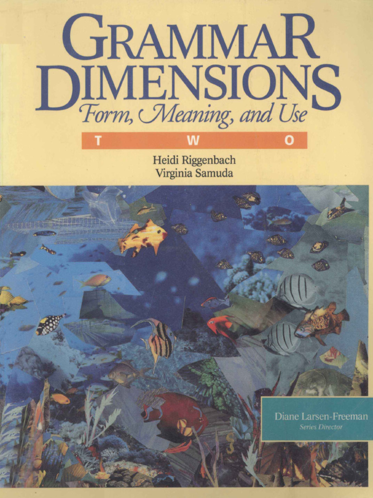 Grammar Dimensions Book 2 Form Meaning and Use, Heidi Riggenbach ...