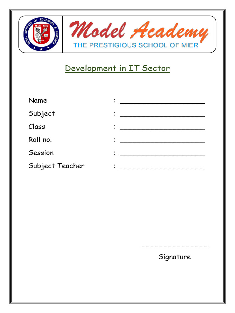 Informatics Practices Project | PDF