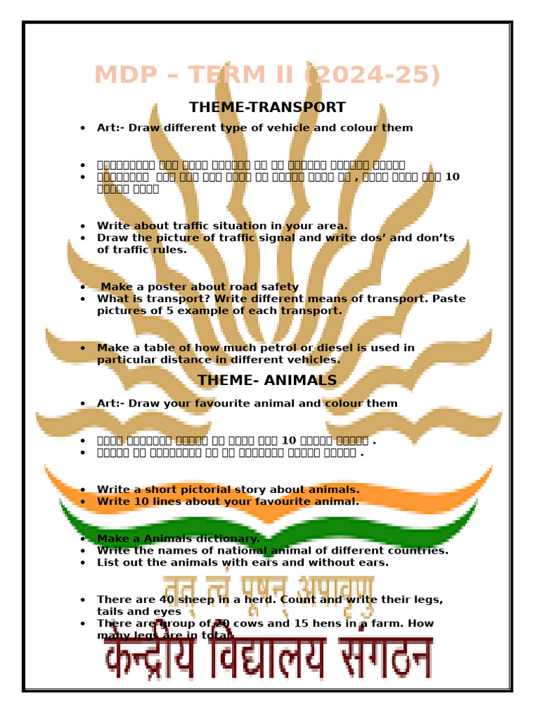 MDP class 4 | PDF | Linguistics