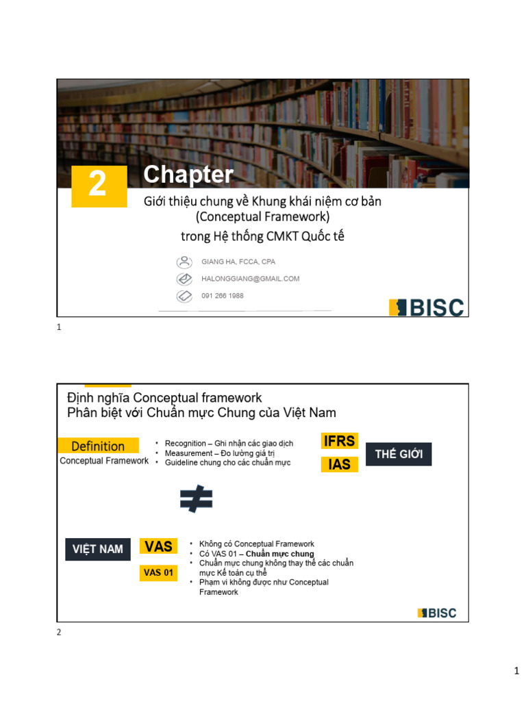 Ifrs Chapter 2 Conceptual Framework | PDF