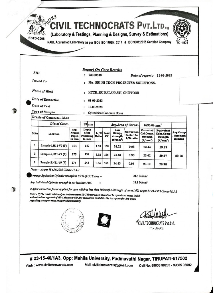 Core Test | PDF