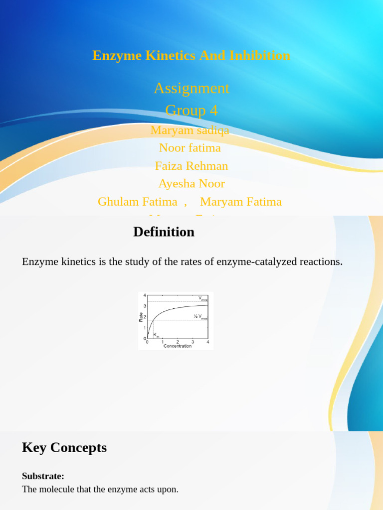 Enzyme Kinetics and Inhibition-1 | PDF | Enzyme | Enzyme Inhibitor