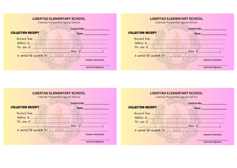 Collection Receipt | PDF
