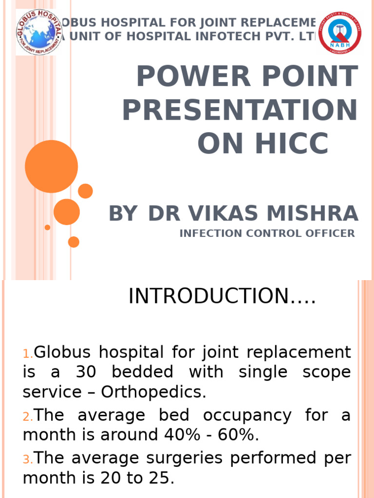 HICC Power Point Presentation | PDF | Medical Specialties | Clinical ...