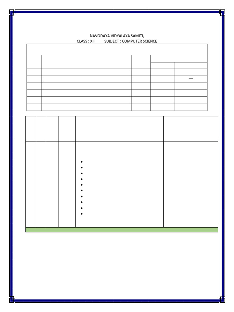 Cbse Class 12 CS SYSLLABUS | PDF | Computer Network | World Wide Web