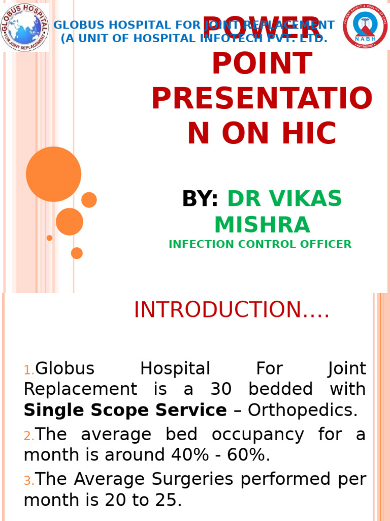 Globus Hospital Hic Presentation | PDF | Medical Specialties | Clinical ...