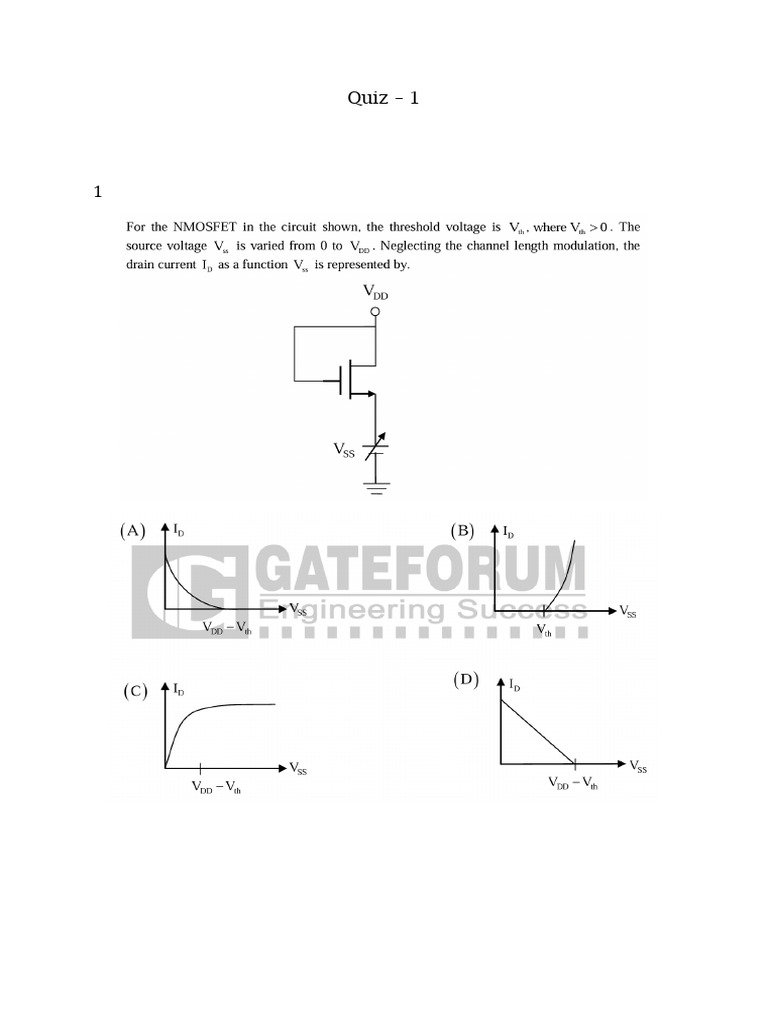 Tutorial3 GATE | PDF