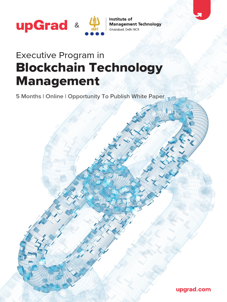 Blockchain+for+Managers+Brochure | PDF | Business