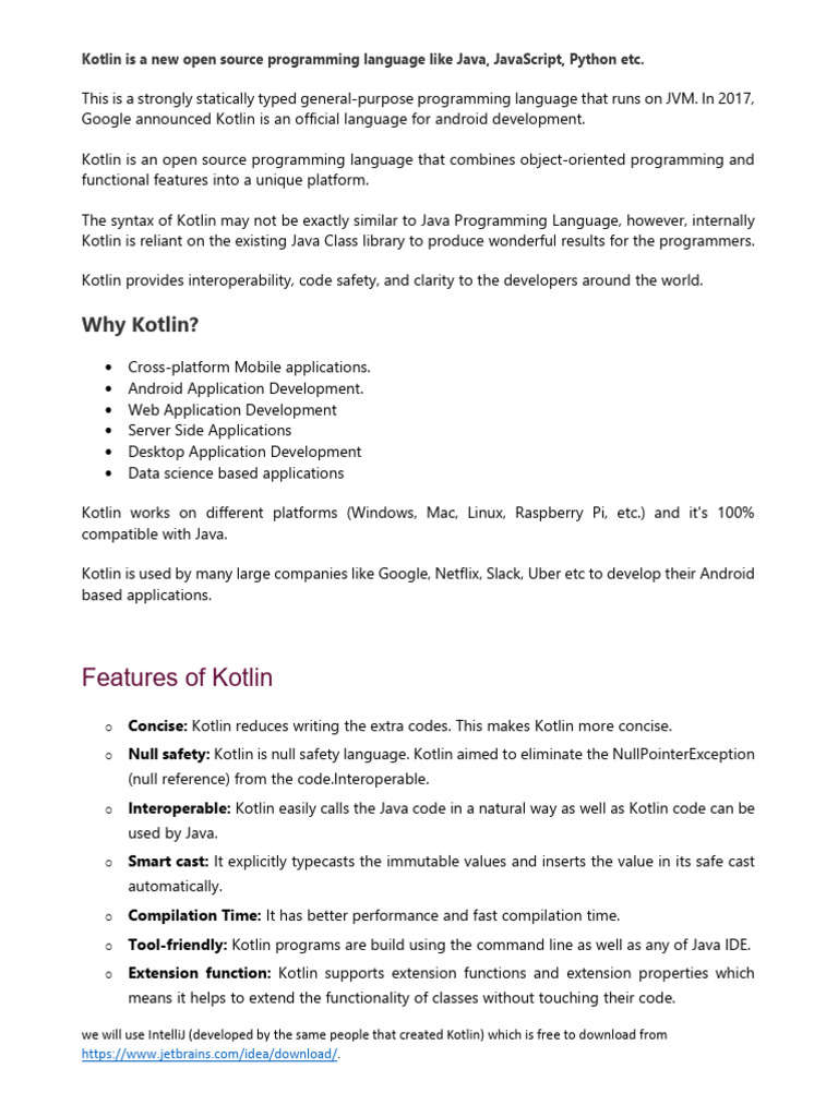 Kolin Unit1 | PDF | Data Type | Control Flow