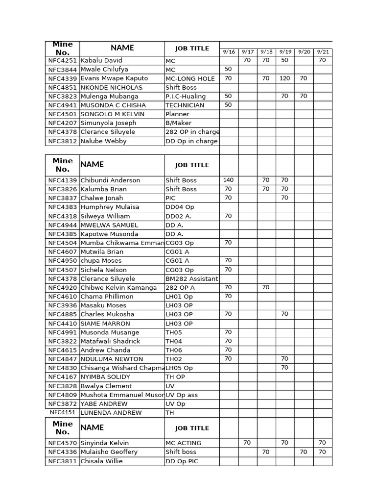 202109 Transport Fee Sheet | PDF