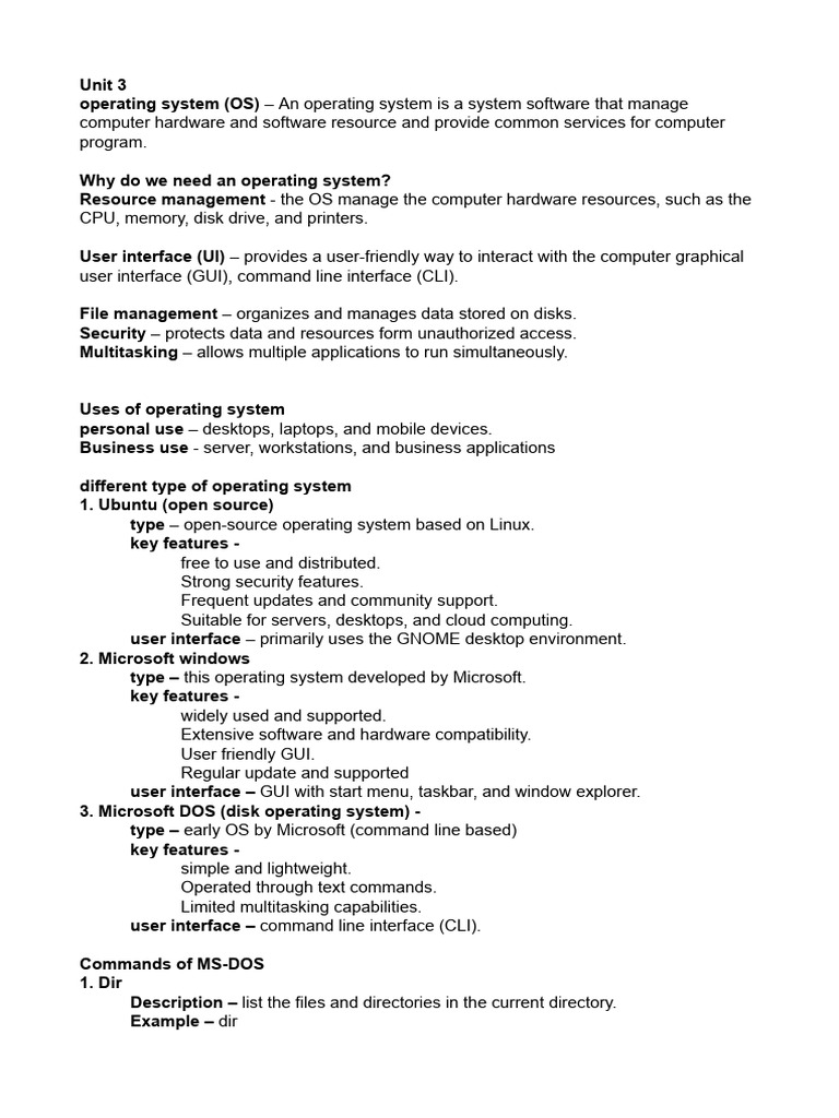 class 7.docx | PDF | Operating System | Graphical User Interfaces