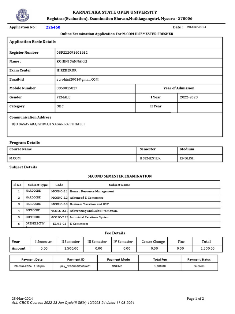 MSc_Application (2) | PDF