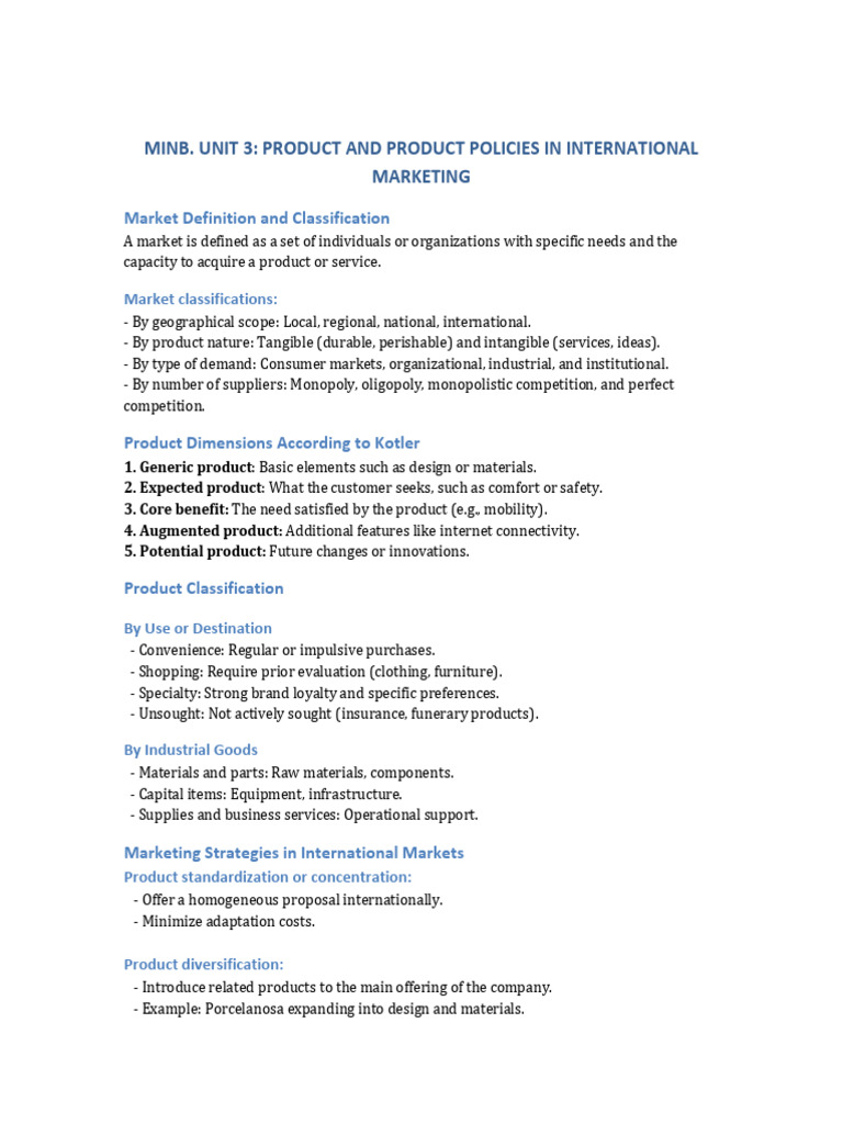 International Marketing Product Policies | PDF | Product (Business) | Brand