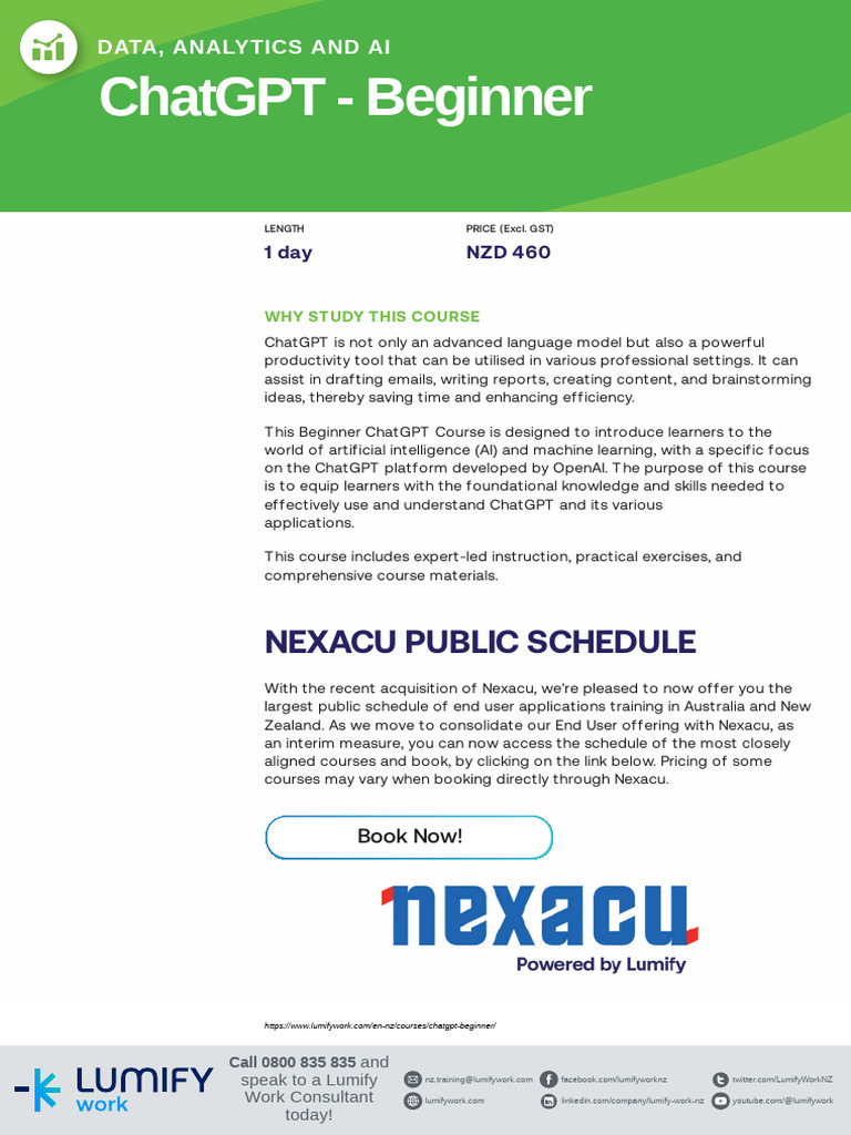 chatgpt-beginner | PDF | Artificial Intelligence | Intelligence (AI) & Semantics