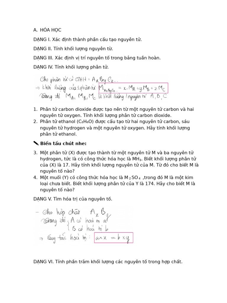 Đề cương KHTN 7 | PDF