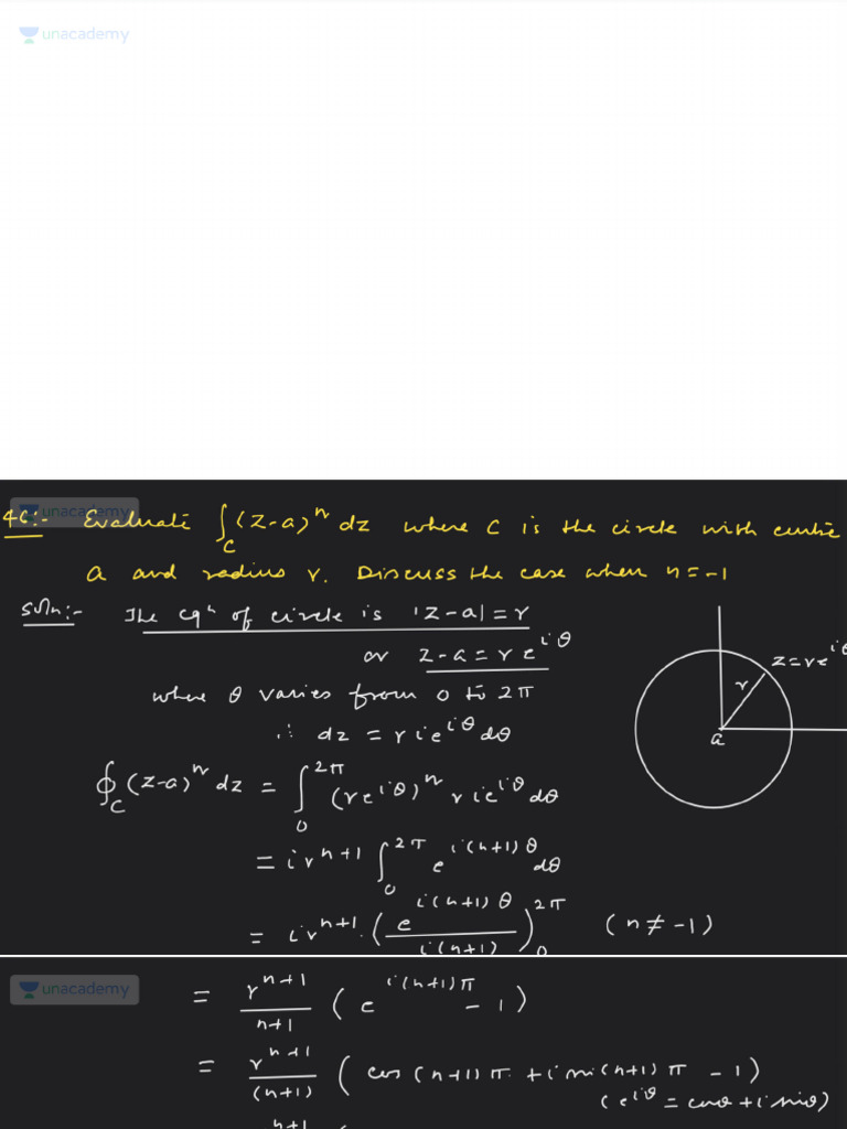 102. Cauchy Residue Theorem Part III With Anno | PDF 102. Cauchy Residue Theorem Part III With Anno | PDF