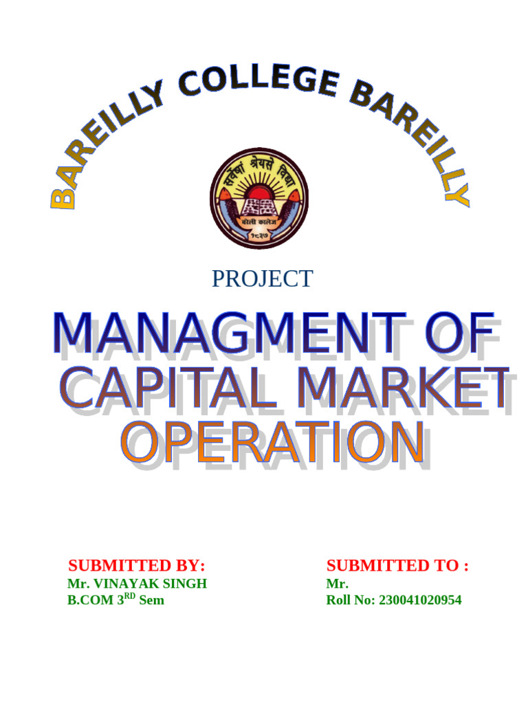 Bareilly College | PDF