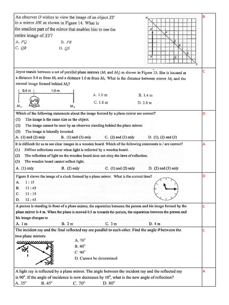 S3 Phy Revision | PDF