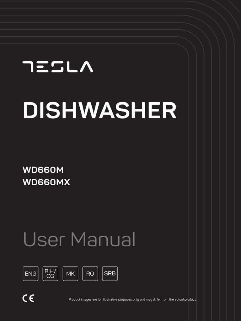 Tesla-WD660M-WD660MX-User-Manual | PDF | Dishwasher | Electrical Connector