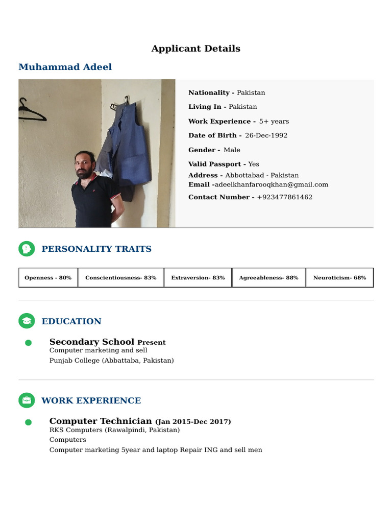 Muhammad Adeel | PDF