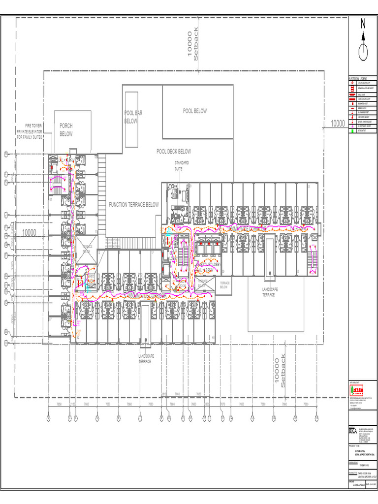 Third Floor Plan Lighting Layout 23 379 El LP 3rd 05 | PDF