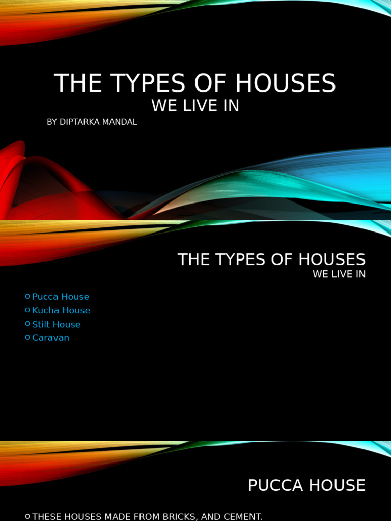 The Types of Houses We Live in | PDF