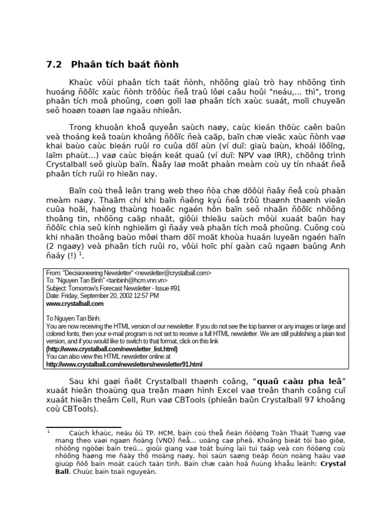 Huong Dan Crystal Ball | PDF