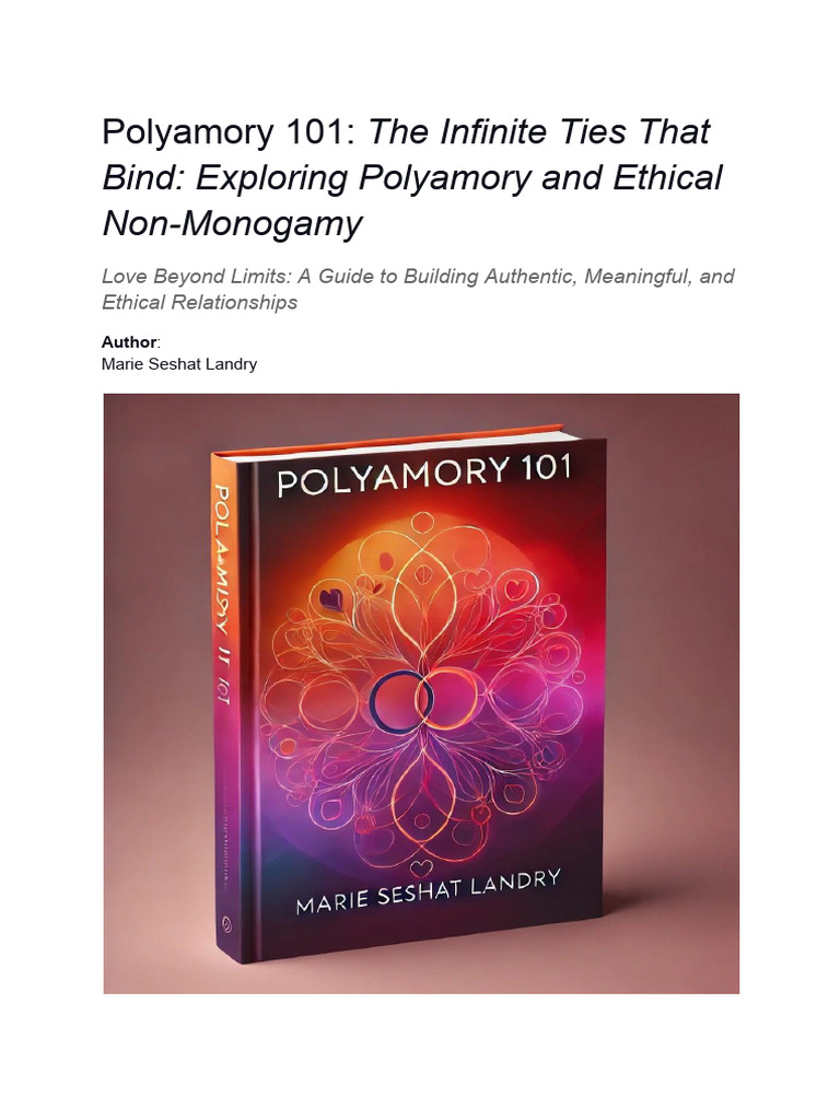 Understanding Polyamory Basics | PDF | Polyamory | Jealousy