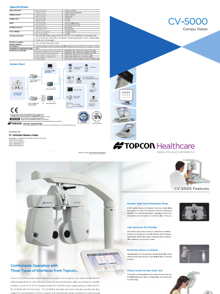 Brochure CV 5000 | PDF