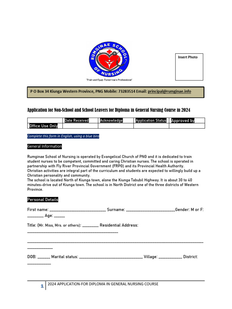 2024 RSo NDGNApplication Form | PDF