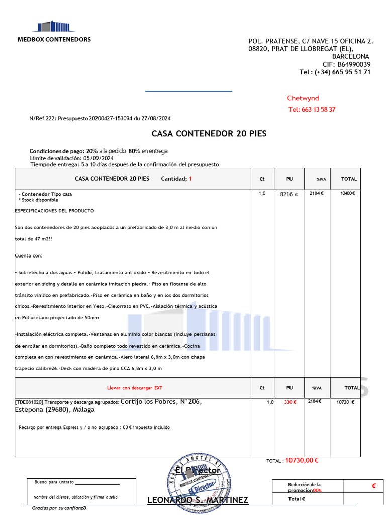 PRESUPPUESTO DETALLADO 0045 | PDF | Ingeniería de Edificación | Materiales