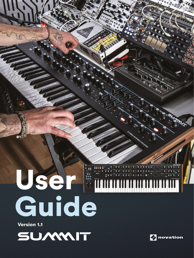 Summit User Guide 1.1 En | PDF | Synthesizer | Power Supply