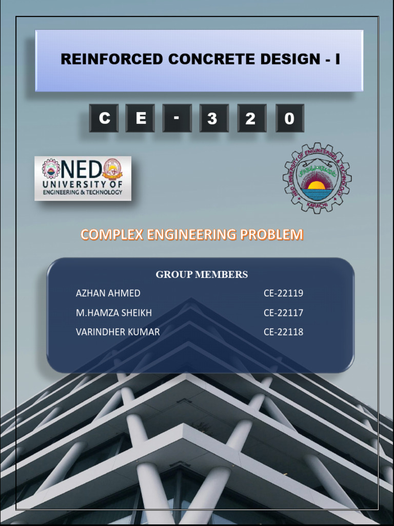 Reinforced Concrete Design Report | PDF | Strength Of Materials | Column