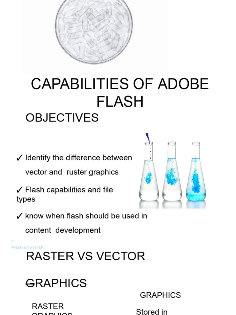 Capabilities of Adobe Flash - Computer 9 | PDF