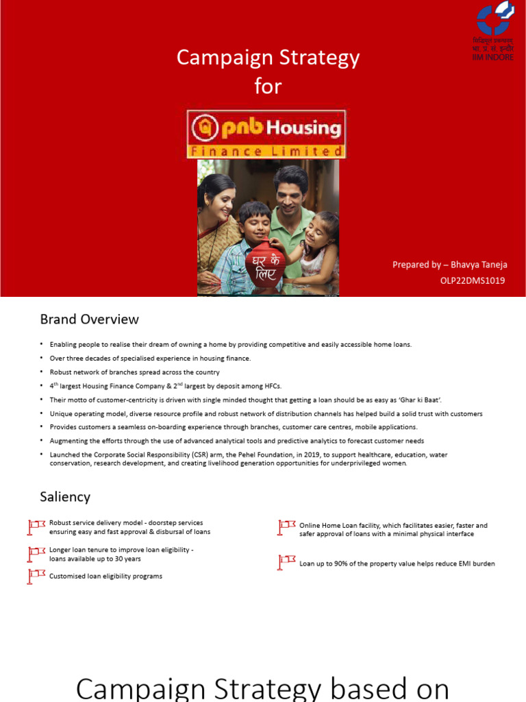 BhavyaTaneja Campaign Strategy IIMIndore 0409 | PDF | Brand | Marketing