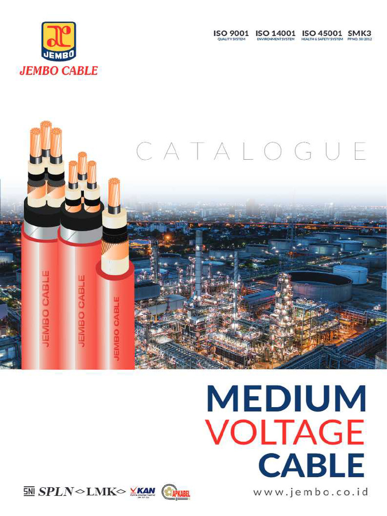 Medium Voltage Cable 3392 | PDF