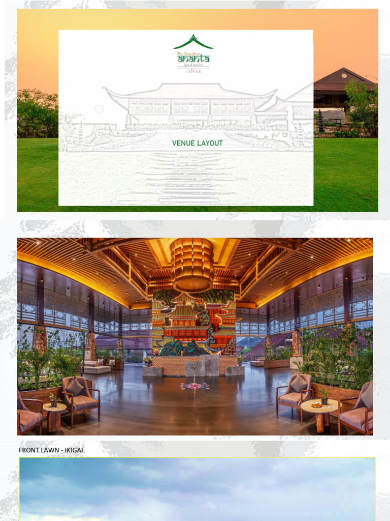 Ananta Jaipur Venue Layout Overview | PDF