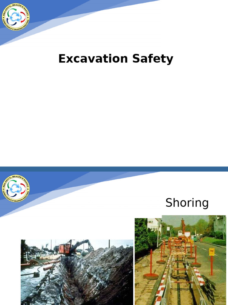 Excavation-Safety | PDF | Loam | Trench