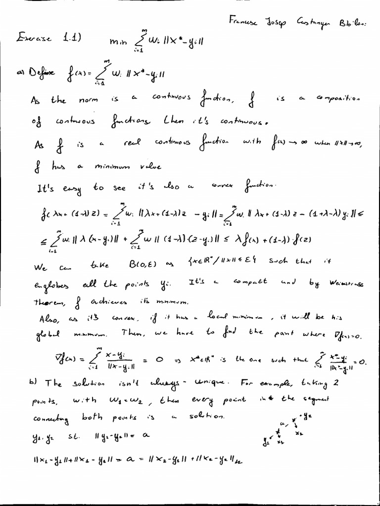 Optimization_Exercises | PDF