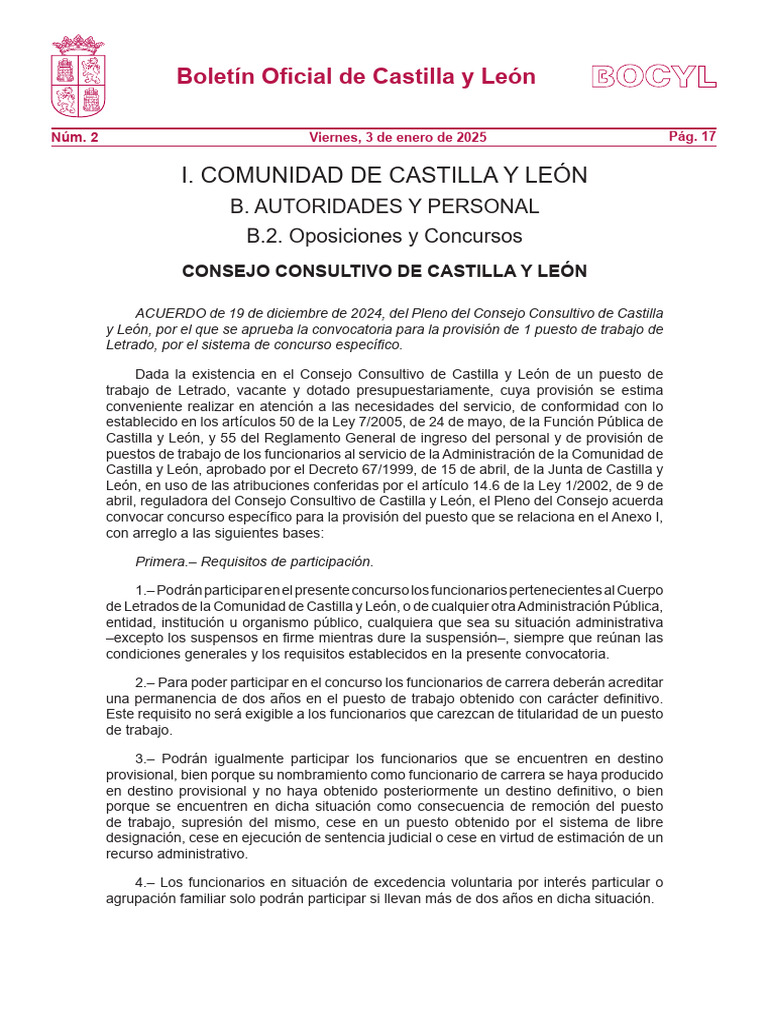 Bocyl D 03012025 5 | PDF | Gobierno