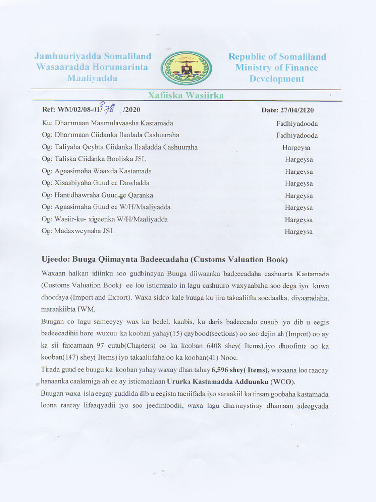 2020-Customs-Valuation-Book-A4 | PDF | Confectionery | Oil