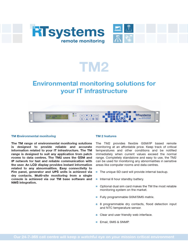 TM2 Spec Sheet | PDF
