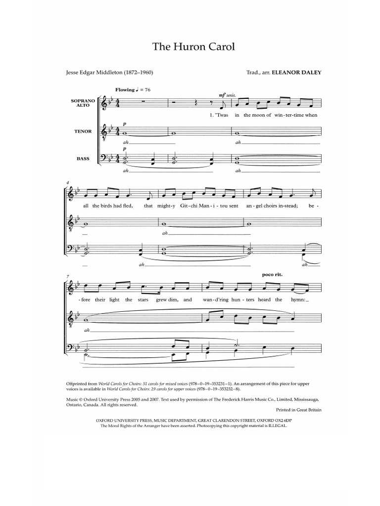 Daley Huron Carol | PDF