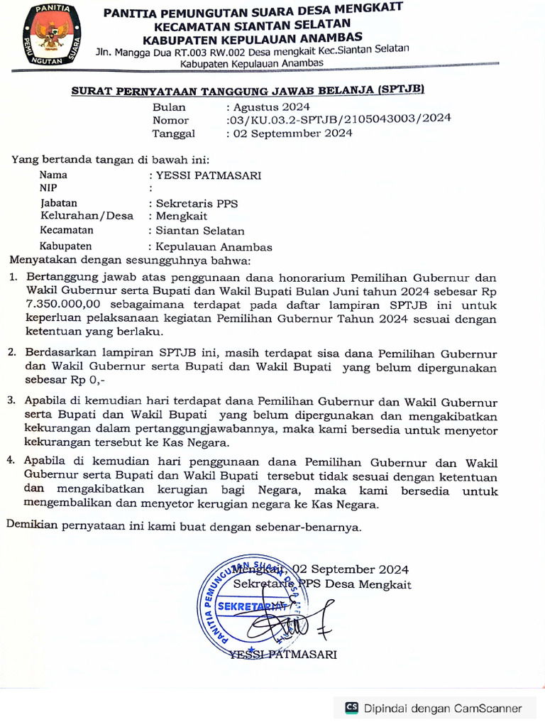 SPTJB Honor Juni | PDF