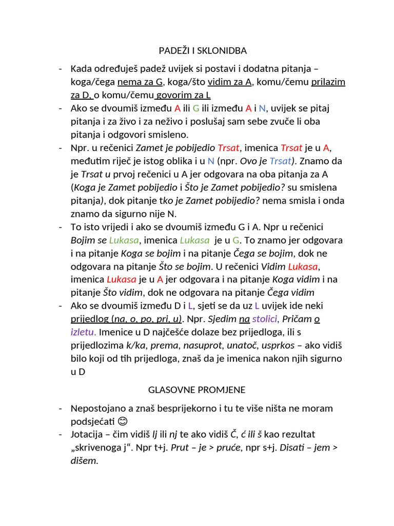 Lukas, Podsjetnik | PDF