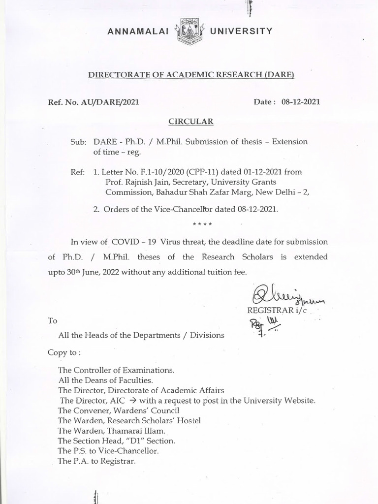 Dare Circular Extension Dec2021 | PDF
