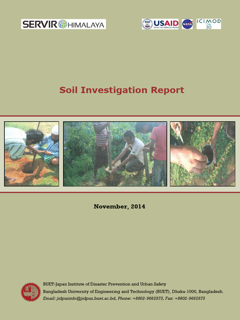Soil_Investigation_Report | PDF | Soil Science | Natural Materials