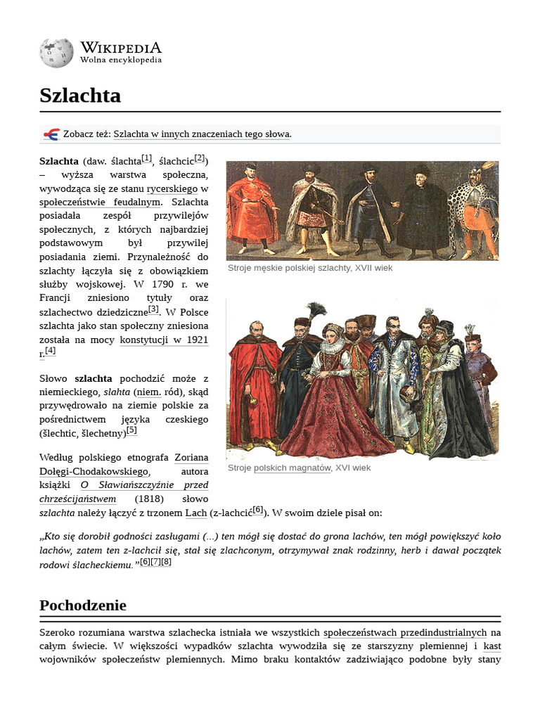 Szlachta | PDF