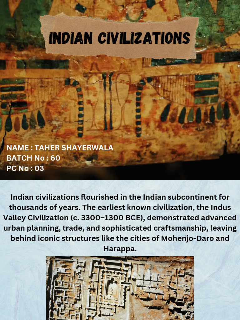 Indian Civilizations | PDF | Vedas | South Asia