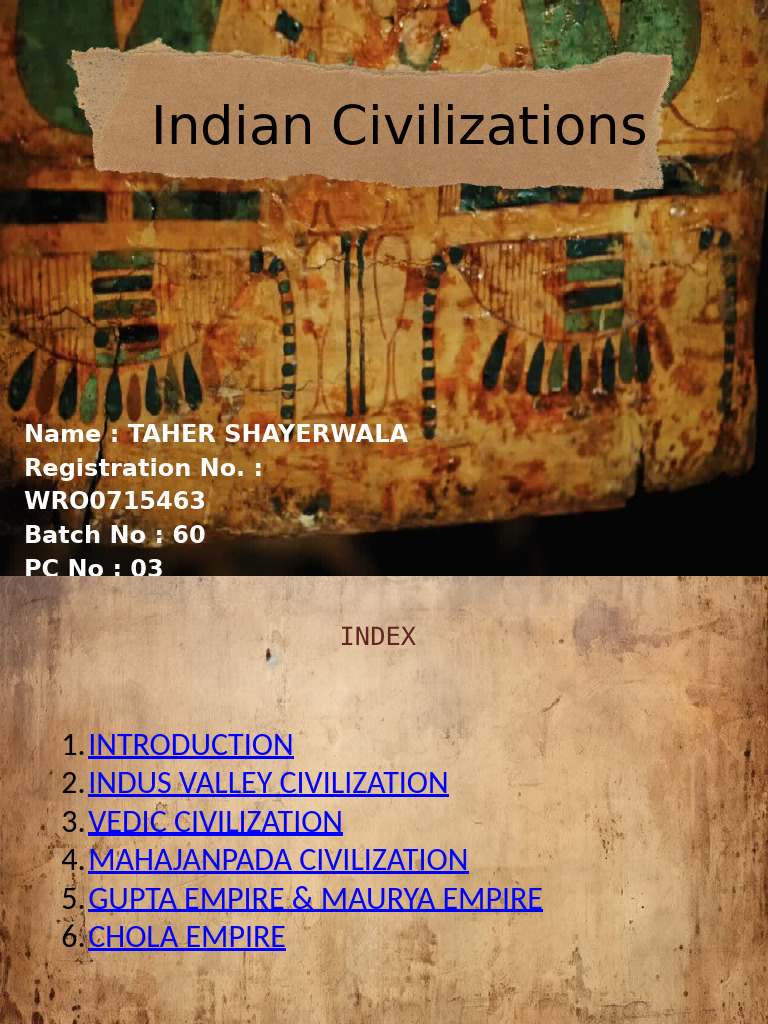 Indian Civilizations | PDF | South Asia